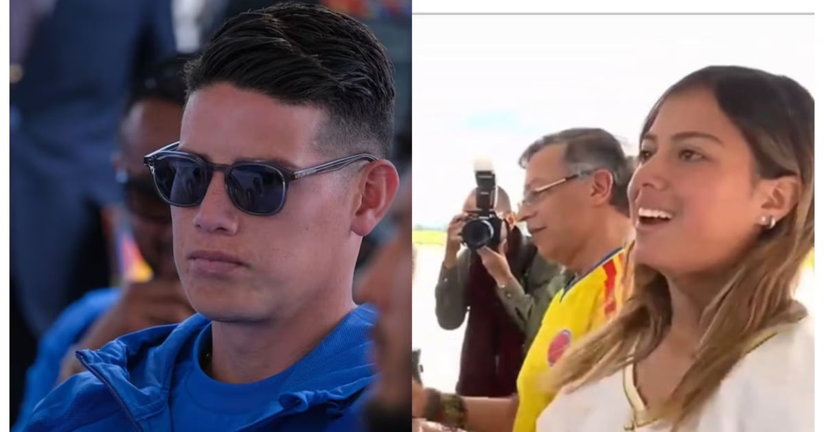 James Rodríguez envió un mensaje a la hija de Petro luego que le negó ...