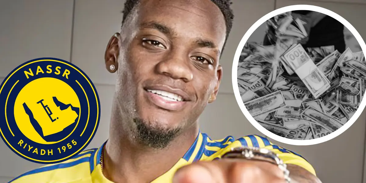 Jhon Jader Durán deja Al Nassr y pierde millonada en Arabia.