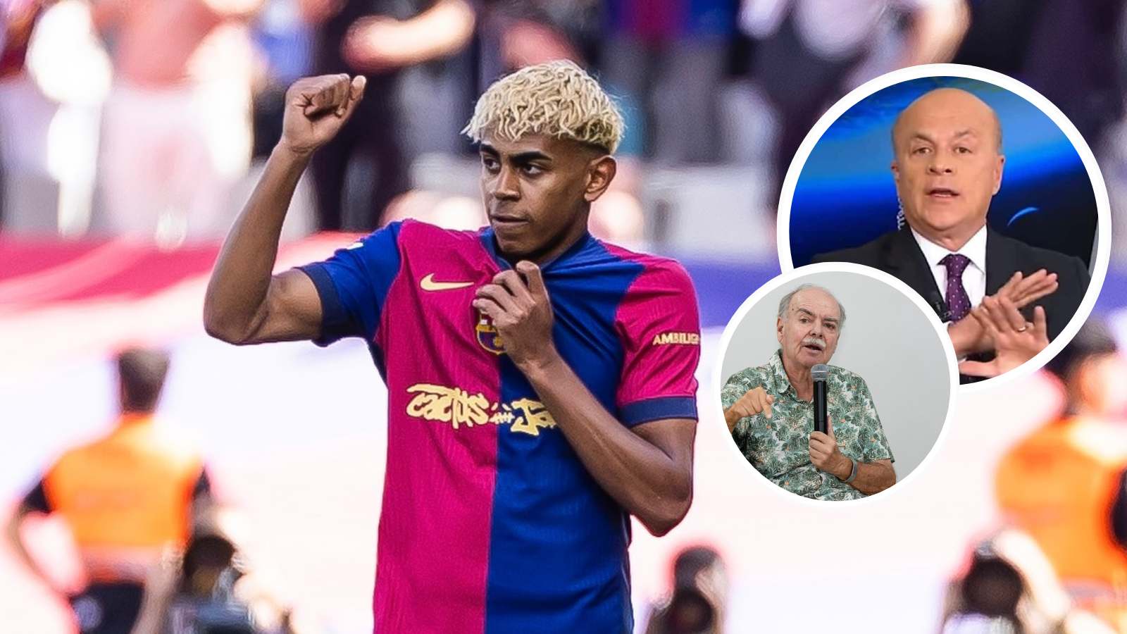 Barcelona aplastó al Real Madrid y apunta al título: así reaccionaron Vélez e Iván Mejía tras el ...