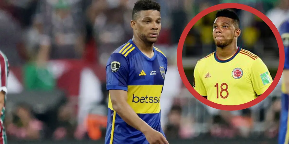 Frank Fabra fue suplente en el partido de Boca Juniors vs San Lorenzo