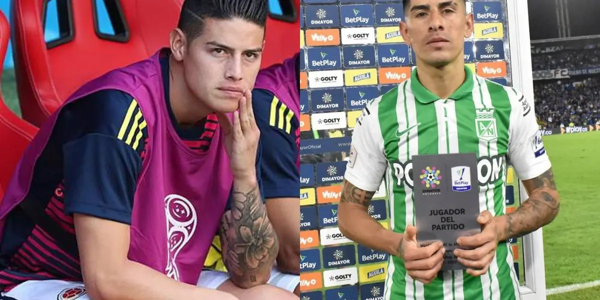 Atlético Nacional echó a Olivera y este equipo donde jugó James lo fichará