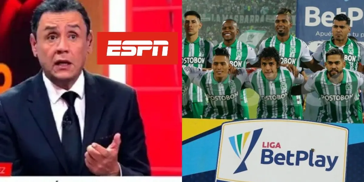 En ESPN confirmaron que representa Atlético Nacional en Colombia