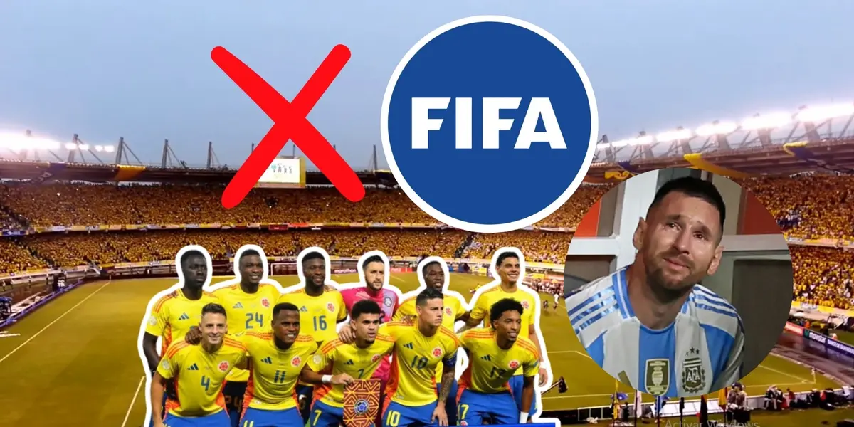 La FIFA le impuso una sanción a la Selección Colombia en Barranquilla