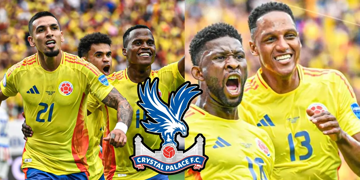 Crystal Palace felicitó en redes sociales a Daniel Muñoz y Jefferson Lerma