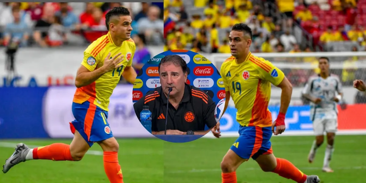 Rafael Santos Borré es un delantero que ayuda en la Selección Colombia