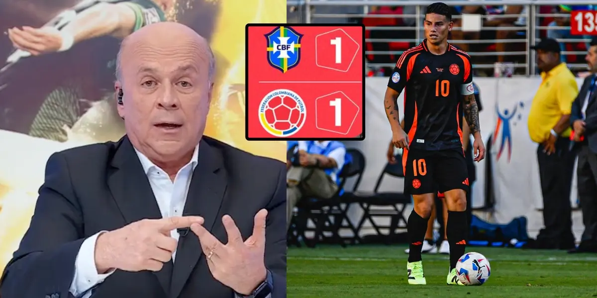Carlos Antonio Vélez dio sus comentarios del partido de Colombia contra ...