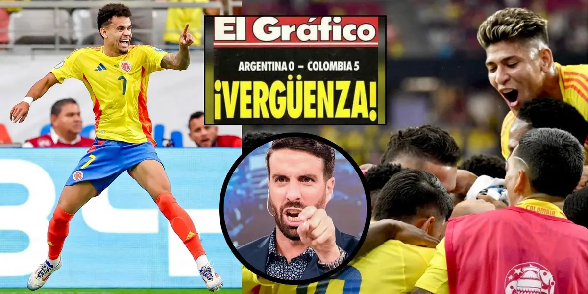 El periodista Flavio Azzaro le lanzó unas pullas a la Selección Colombia