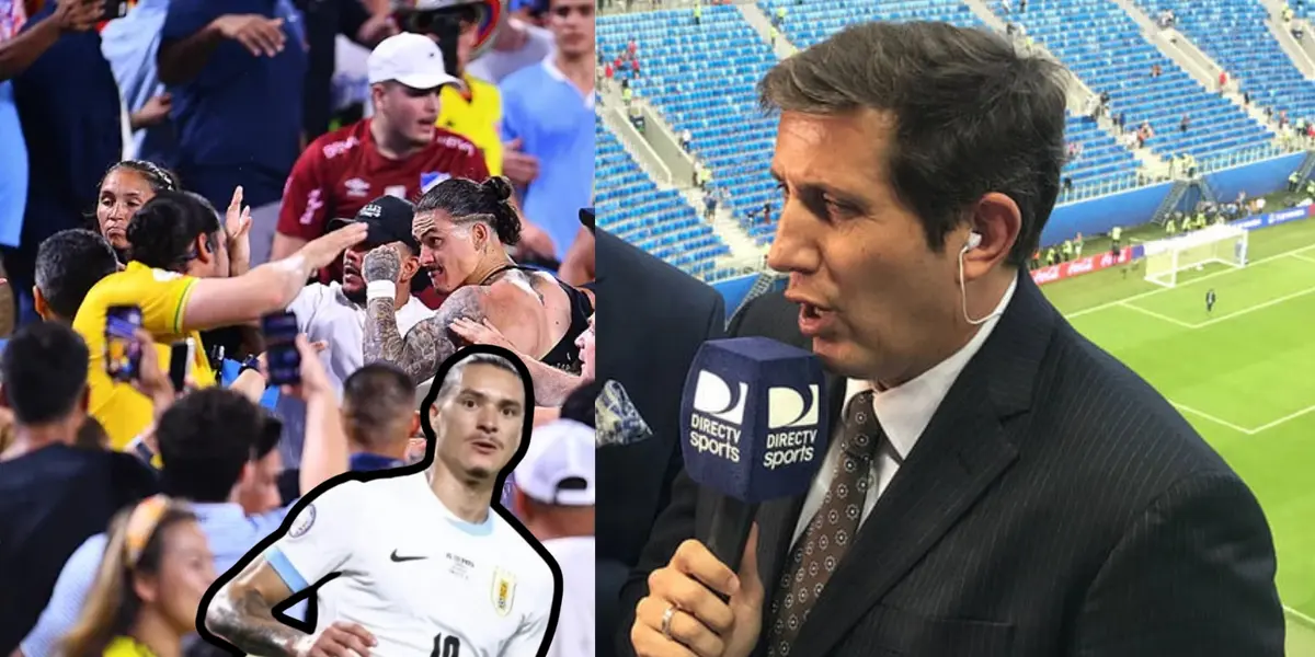 Critican a Juan Pablo Varsky por compartir la trifulca de Darwin Núñez ...