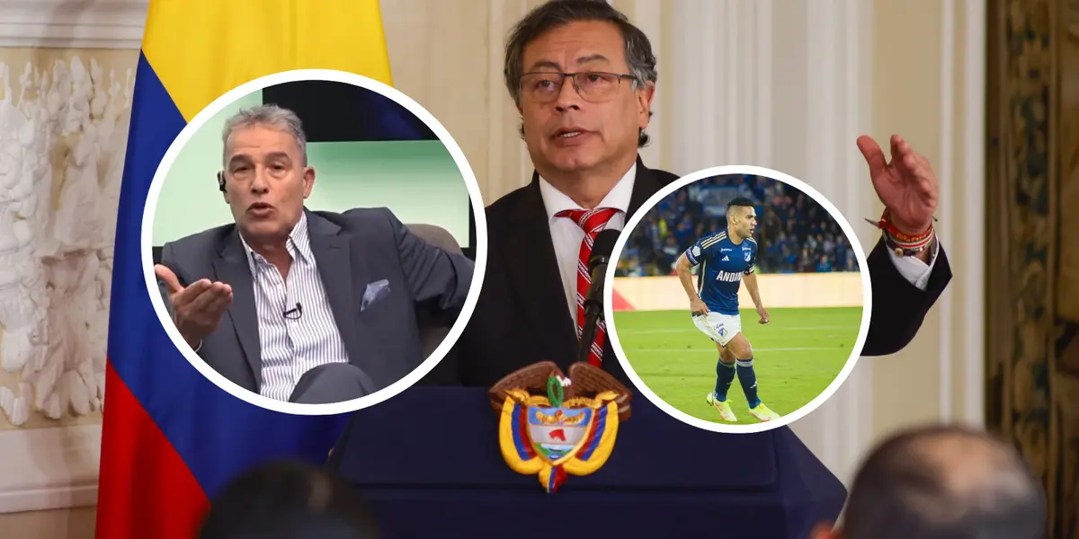 Adrián Magnoli y su mensaje a Petro tras la salida de Falcao de Millonarios