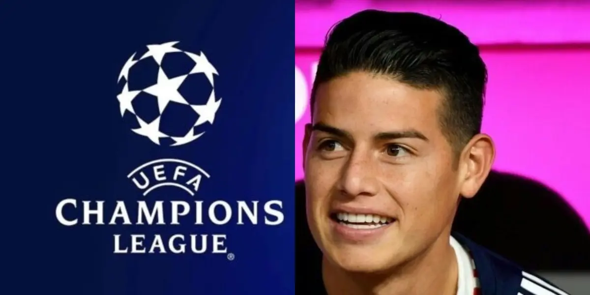 El sorpresivo equipo que ficharía a James Rodríguez y jugaría la Champions