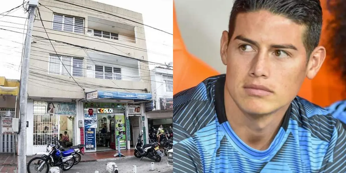 En lo que se convirtió la humilde casa donde vivió James Rodríguez en ...