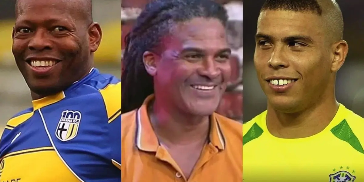 Ni Asprilla llegó a tanto, lo que le sucedió a Tréllez con Ronaldo en Boca