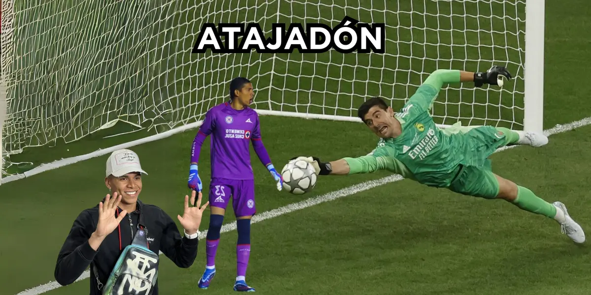 A lo Thibaut Courtois, el video del atajadón de Mier que sorprendió en ...