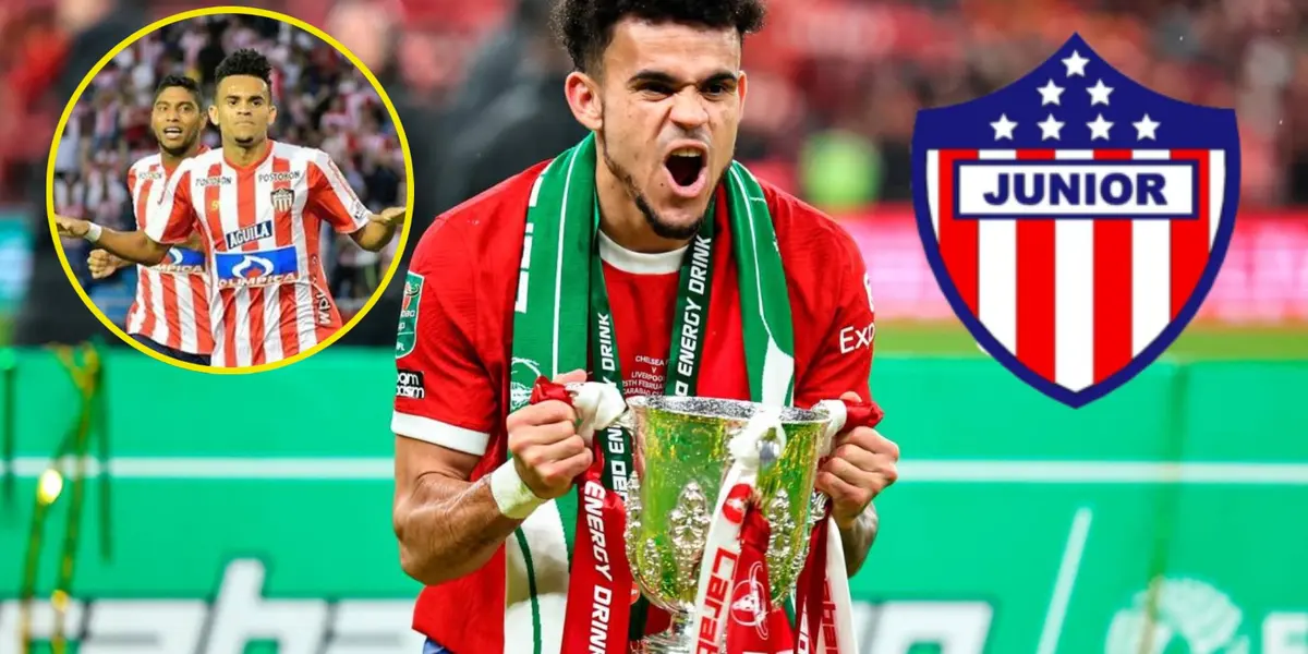 La reacción en Junior FC al ver a Luis Díaz campeón con Liverpool en Inglaterra