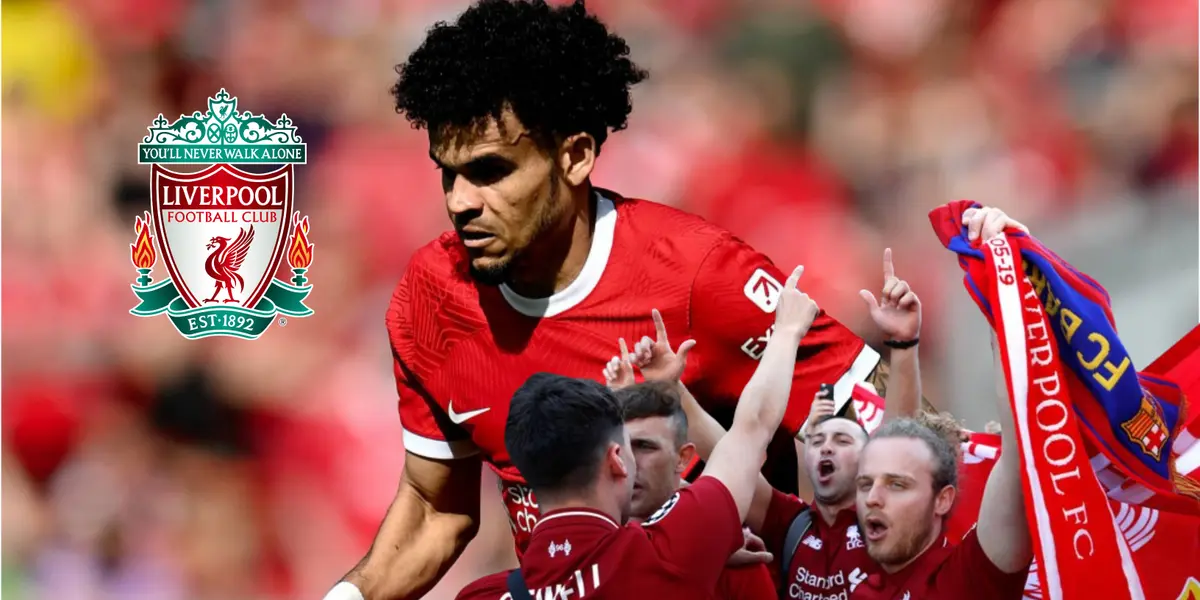 Liverpool celebra con Luis Díaz y hace delirar a sus hinchas