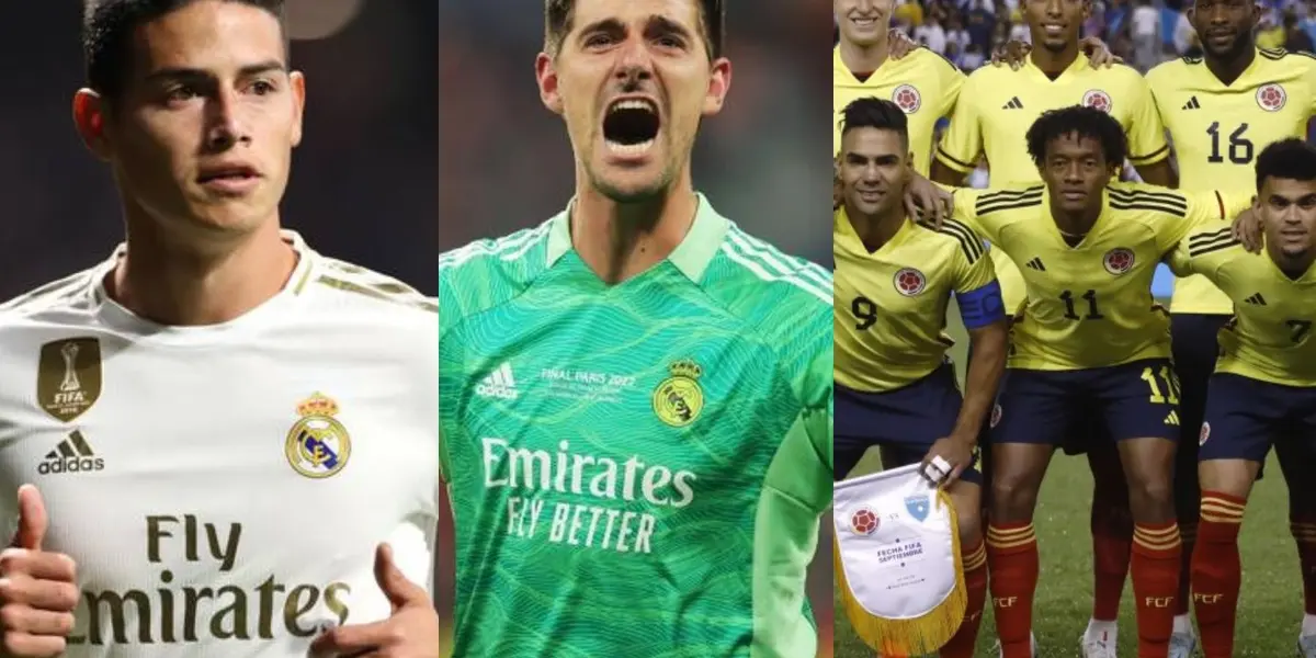 El jugador de Selección Colombia que es amigo de Courtois y no es James