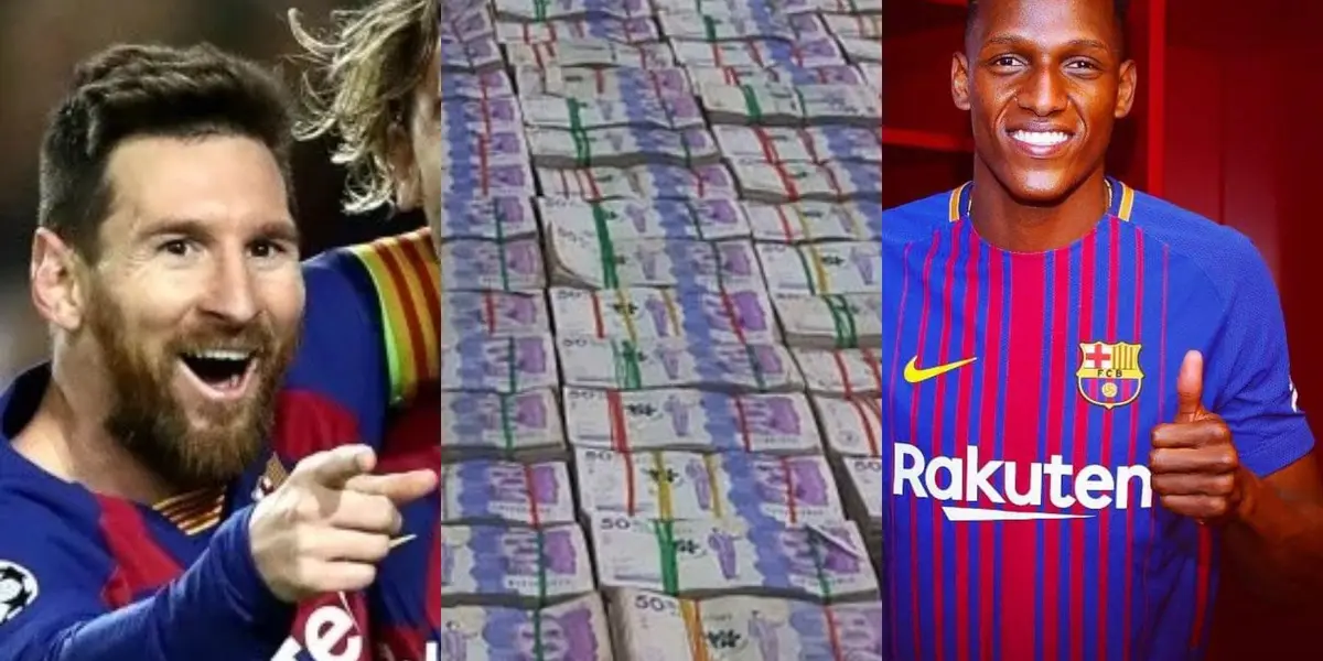 El lujo de $374 millones que le dio FC Barcelona a Yerry Mina en su ...